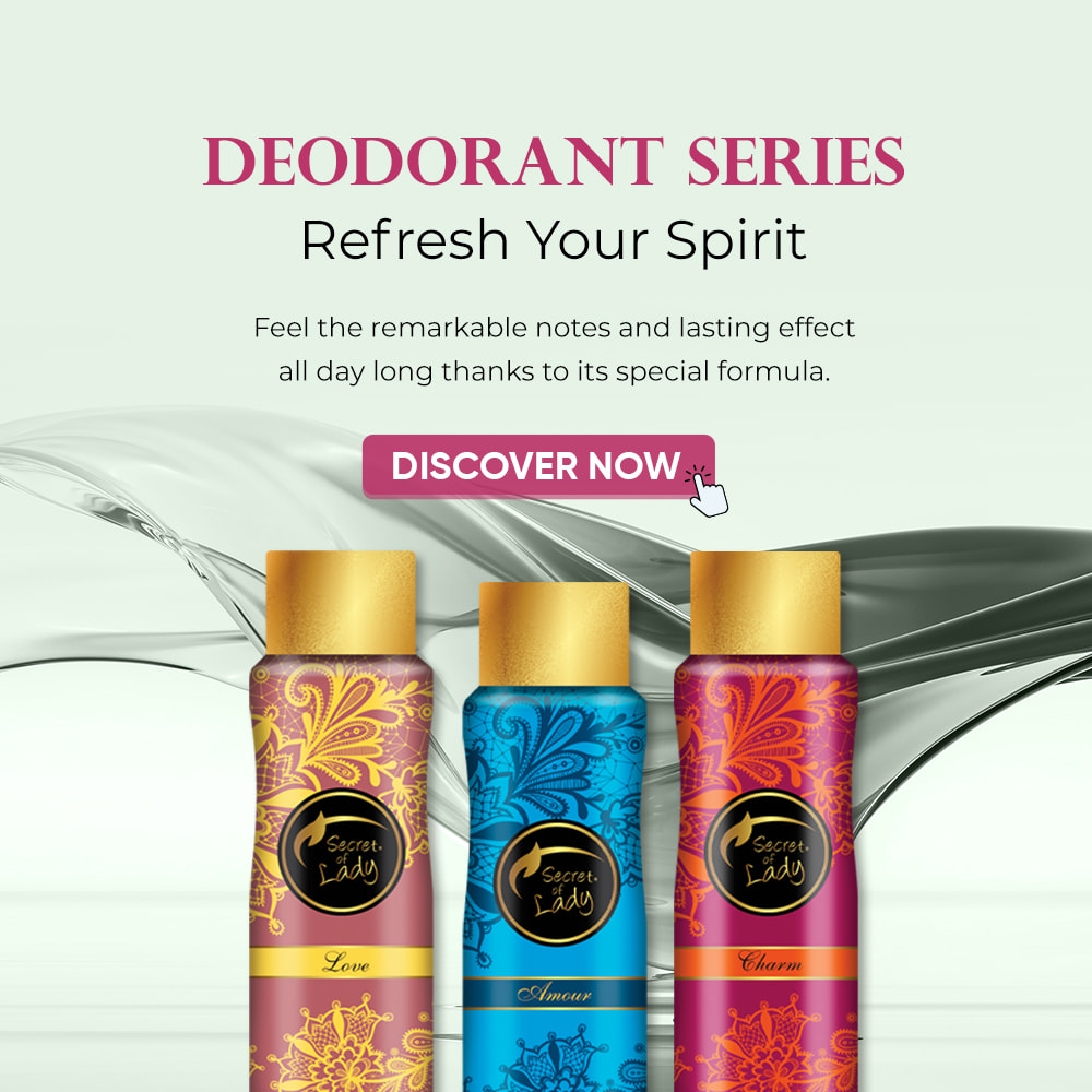 SECRET OF LADY - Wide Range of Fragrances